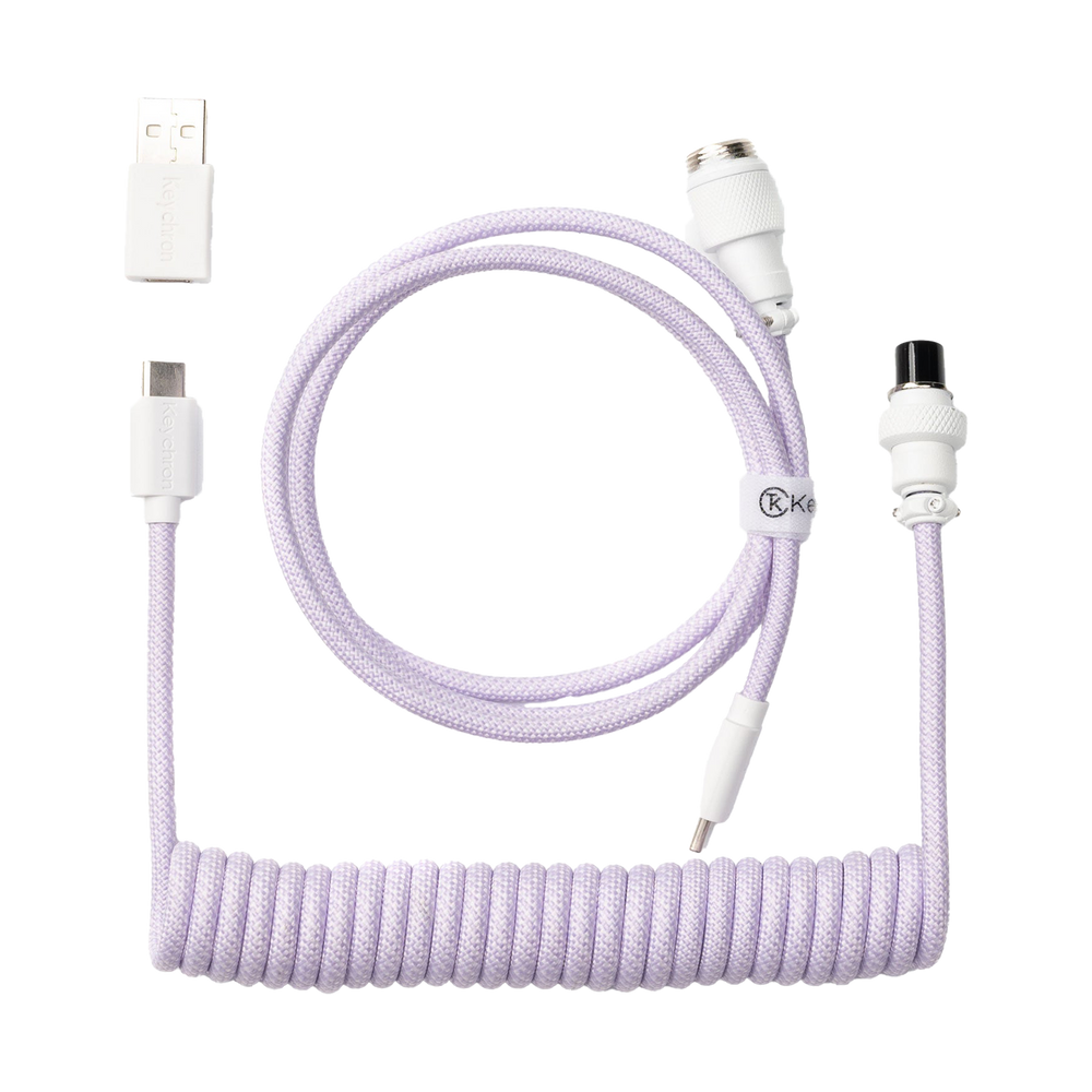 Keychron Coiled Aviator Cable: Custom Keyboard Cable | EZPC