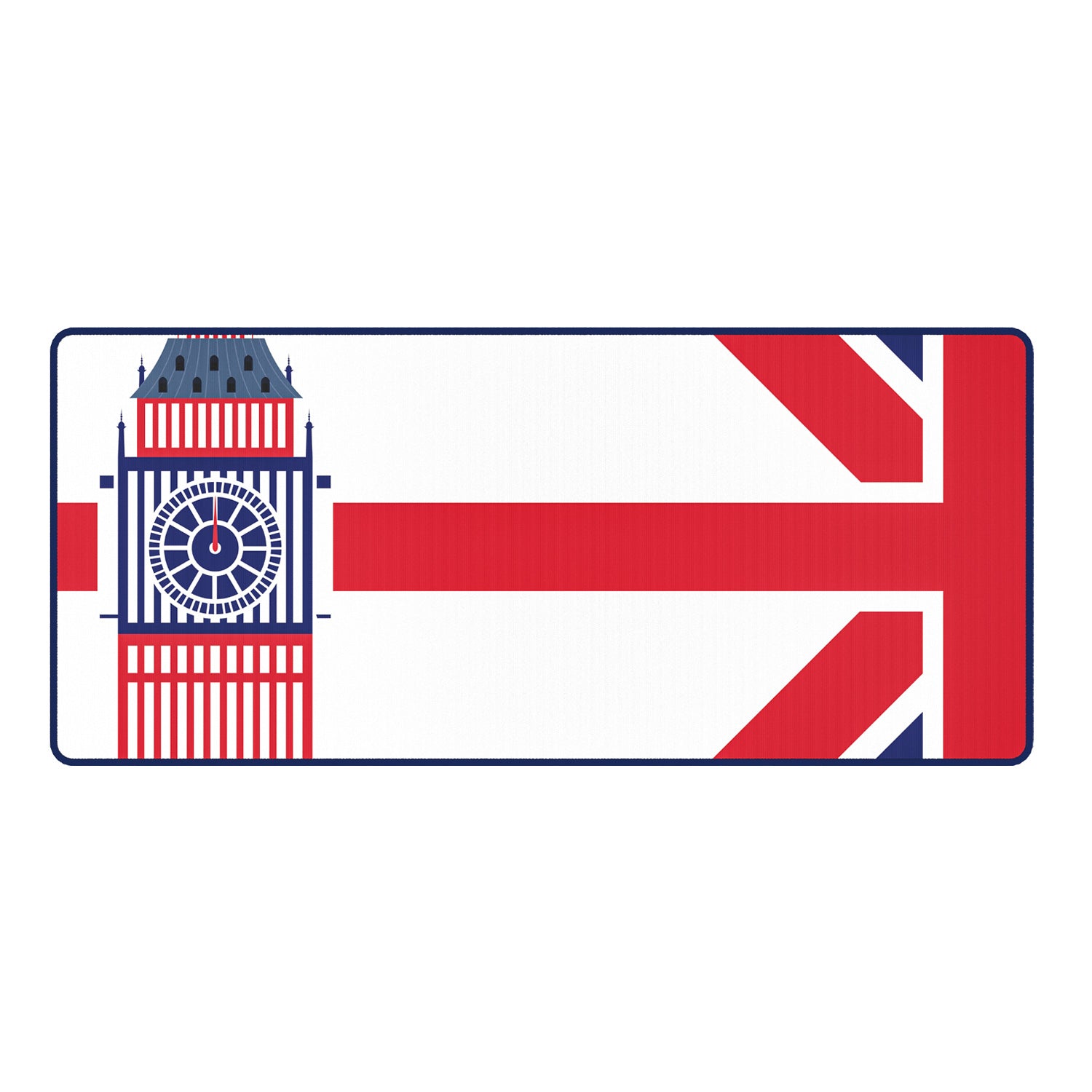 Fantech Mousemat London Tour: 900x400x4mm Anti-Slip Premium Rubber ...